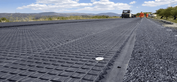 Asphalt Pavement Reinforcement Grid - Lianyi