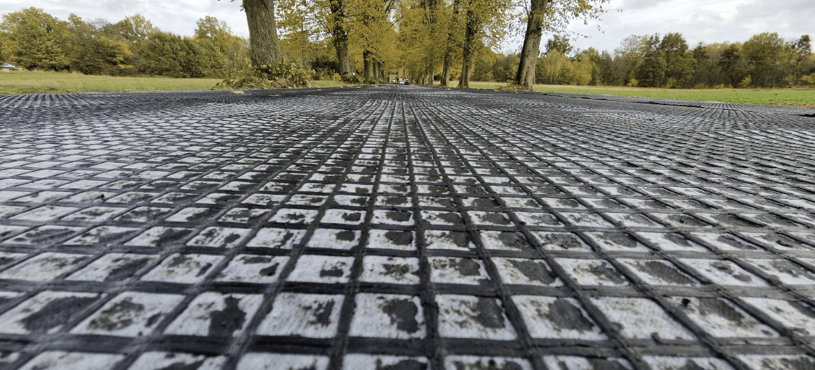 Asphalt Pavement Reinforcement Grid - Lianyi